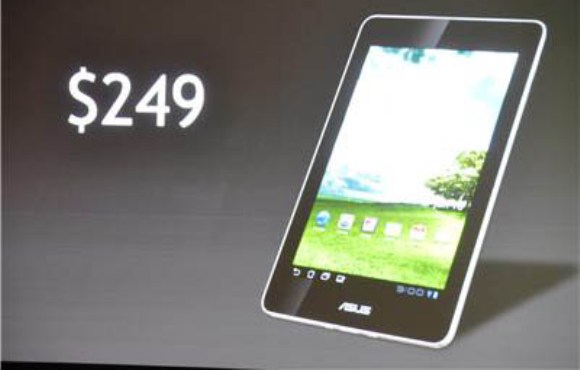 ASUS showt 7-inch tablet met ICS - Androidics.nl
