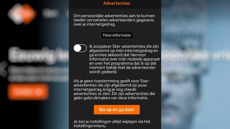 Gebruikers NPO-app Kunnen Zelf Bepalen Of Gegevens Worden Gedeeld ...