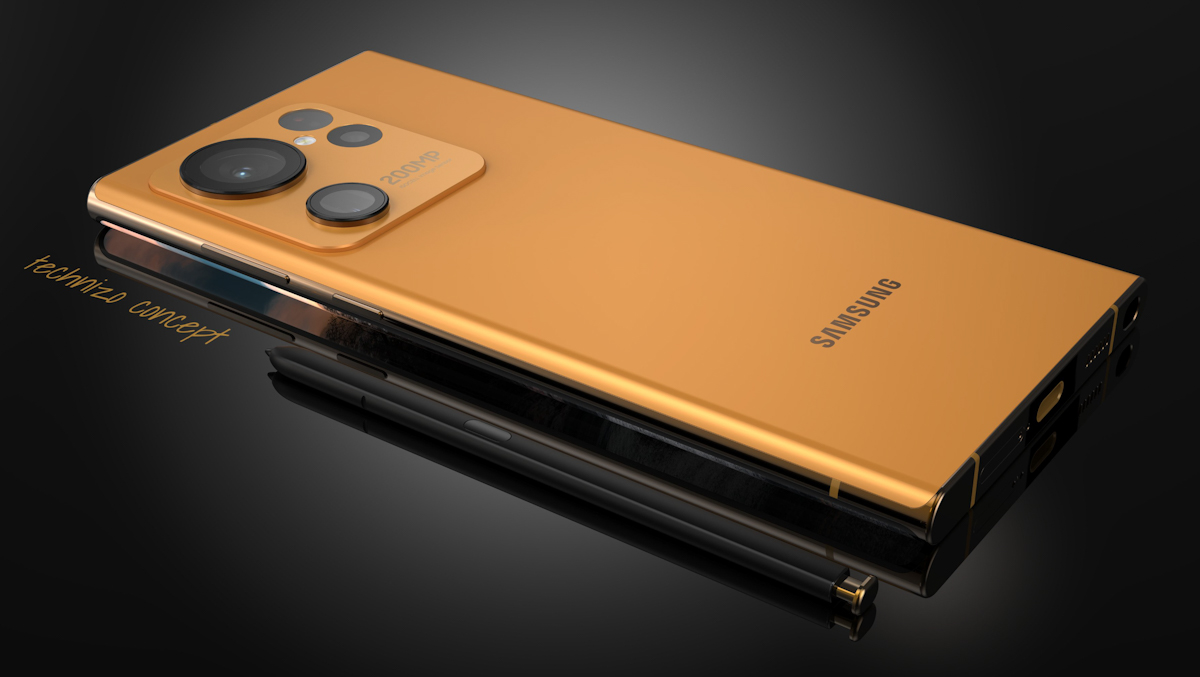 Render Toont Samsung Galaxy S23 Ultra Met 200MP Camera - Androidics.nl