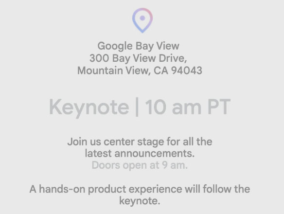 Google Pixel-keynote Al Op 13 Augustus - Androidics.nl